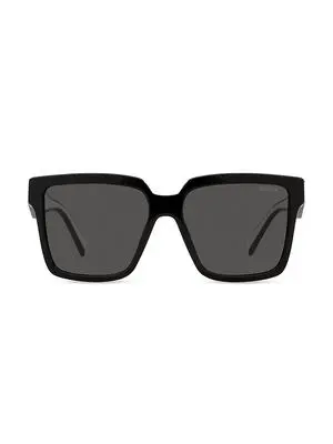 Prada 56mm Square Sunglasses Black