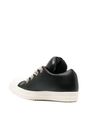 Rick Owens Jumbo Lace-up Padded Sneakers - Black