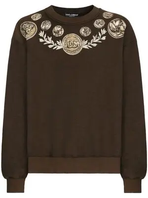 Dolce & Gabbana Graphic-print Cotton Sweatshirt