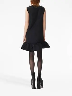 Nina Ricci Peplum-hem Sleeveless Dress