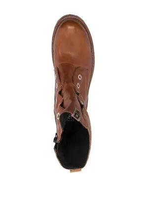 Moma Tronchetto Ankle Boots - Brown