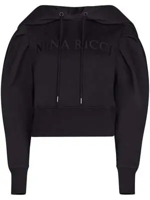 Nina Ricci Logo-embroidered Hoodie