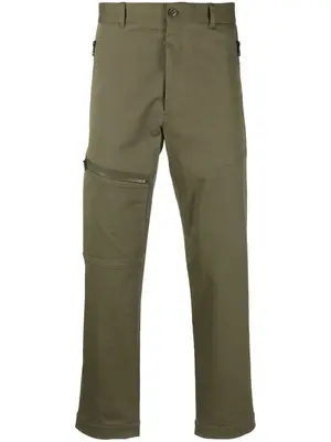 Moncler Logo-patch Twill Trousers