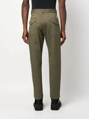 Moncler Logo-patch Twill Trousers