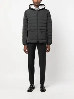 Thom Browne 4-bar Stripe Padded Jacket
