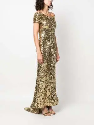 ATU BODY COUTURE Sequin-embellished Gown