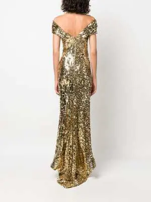 ATU BODY COUTURE Sequin-embellished Gown