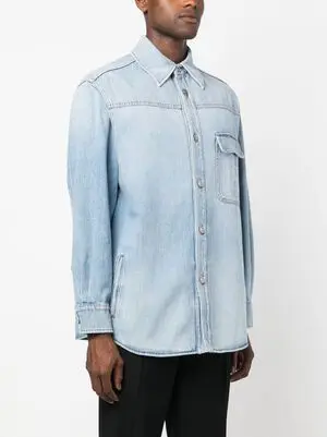 Valentino Garavani Vlogo Denim Shirt