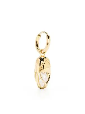 CAPSULE ELEVEN Quartz Hoop Earring - Gold