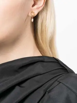 LOVENESS LEE Dio Aurum Pearl-embellished Drop Earrings