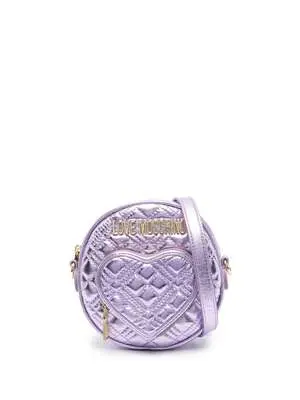 Moschino Quilted Round Cross-body Bag