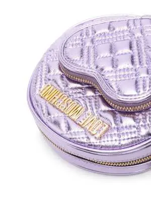 Moschino Quilted Round Cross-body Bag