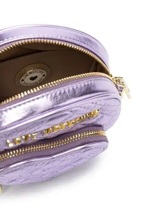 Moschino Quilted Round Cross-body Bag