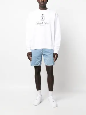 SPORTY & RICH Logo-print Sweatshirt