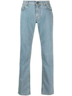 Corneliani Mid-rise Straight-leg Jeans