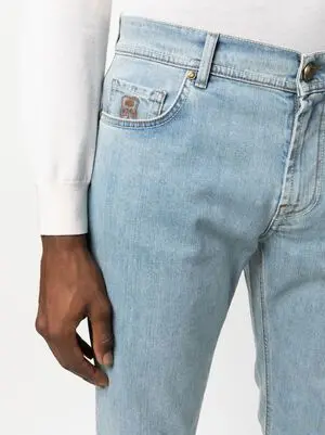 Corneliani Mid-rise Straight-leg Jeans
