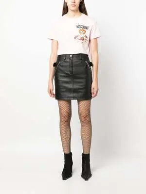 Moschino Teddy Bear-motif Cotton T-shirt