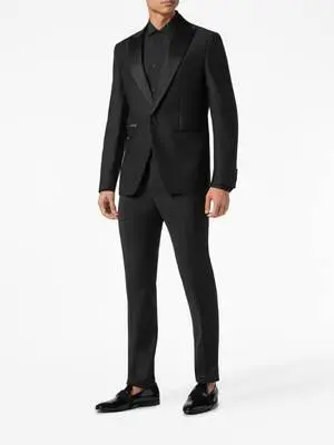 Philipp Plein Logo-plaque Single-breasted Blazer