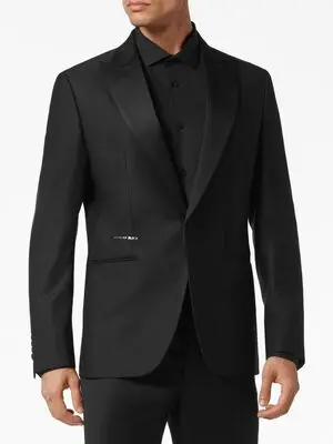 Philipp Plein Logo-plaque Single-breasted Blazer