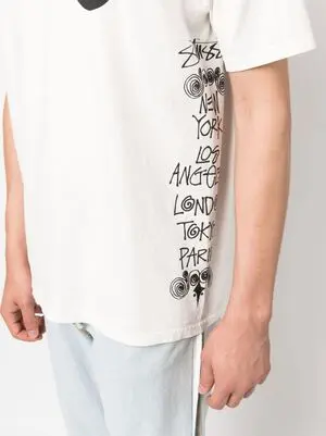 StüSsy Test Strike Pigment Dyed T-Shirt - Neutrals | Editorialist