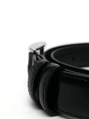 Hogan Polished-finish Leather Belt