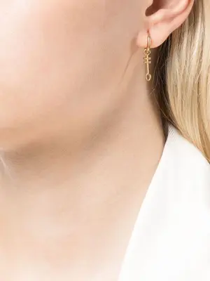 CAPSULE ELEVEN Nefer-symbol Hoop Earring
