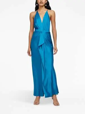Simkhai Giana Draped Detail Sleeveless Maxi Dress