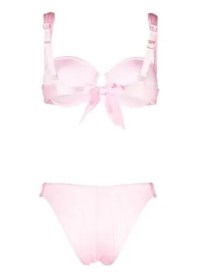 NOIRE SWIMWEAR Underwire-cup Bikini Set - Pink