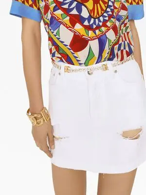 Dolce & Gabbana Logo Cuff Bracelet
