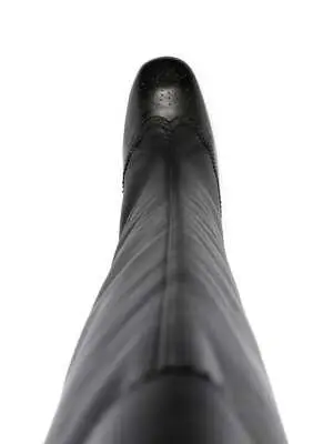 Thom Browne Brogued Knee-high Boots