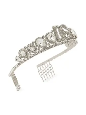 Dolce & Gabbana Crystal-embellished Tiara Headband