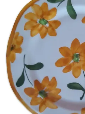 LES-OTTOMANS Hand-painted Porcelain Plate - White