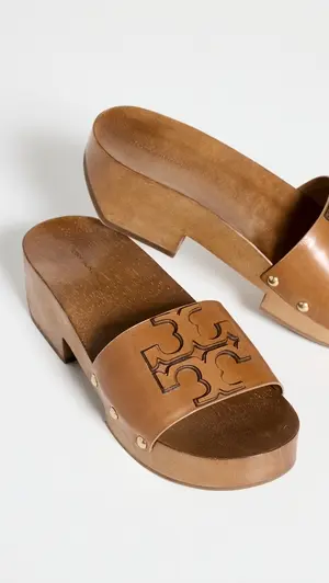 Tory Burch Ines Clog Slides 25mm