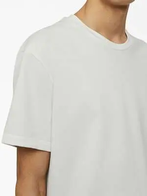 JIL SANDER Logo-plaque Cotton T-shirt - White