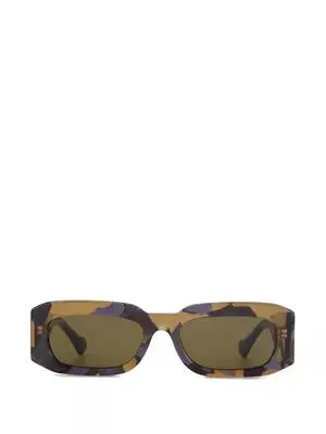 Gucci Graphic-print Rectangular Sunglasses