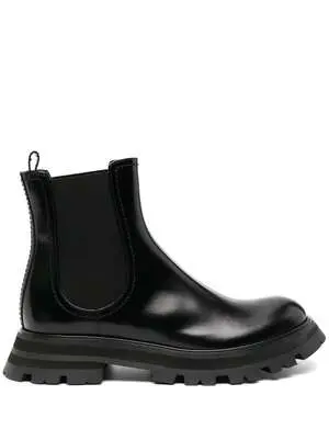 Alexander McQueen Wander Chelsea Leather Boots