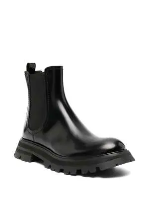 Alexander McQueen Wander Chelsea Leather Boots