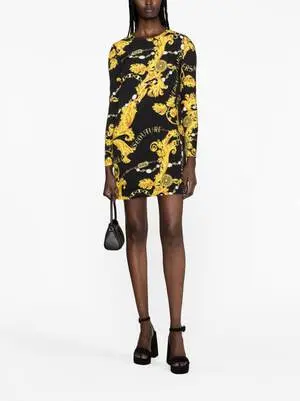 Versace Baroque Print Minidress