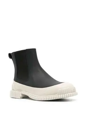 Camper Pix Slip-on Ankle Boots - Black