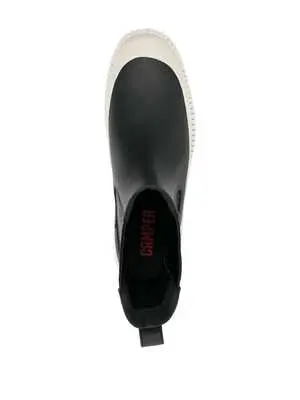 Camper Pix Slip-on Ankle Boots - Black