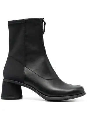 Camper Kiara 60mm Round-toe Boots - Black
