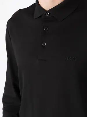 BOSS Long-sleeved Polo Shirt