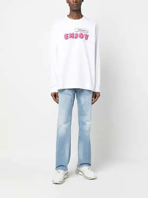 Dsquared2 Light-wash Straight-leg Jeans