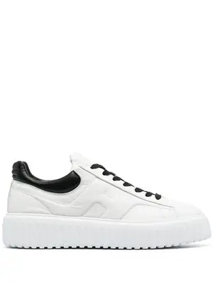 Hogan H-stripes Low-top Sneakers - White