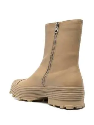 Camper Traktori Leather Boots - Neutrals