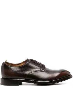 Officine Creative Leather Derby Shoes - Brown