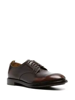 Officine Creative Leather Derby Shoes - Brown