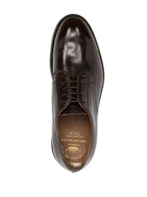 Officine Creative Leather Derby Shoes - Brown