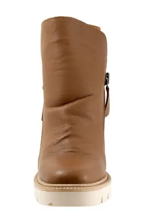 BUENO Elliott Block Heel Bootie - Walnut
