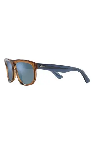 Ray-ban Ray-Ban Boyfriend Reverse Square Frame Sunglasses Caramel Brown